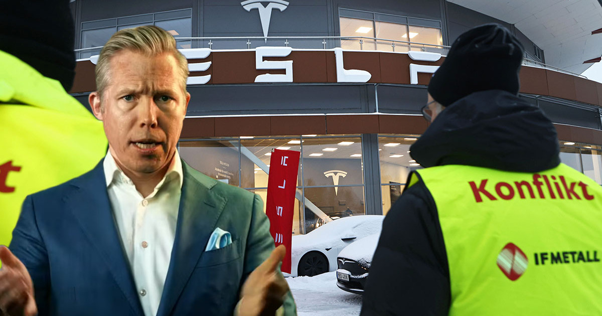 Henrik Jönsson om Tesla-strejken: ”Facken använder maffiametoder ...